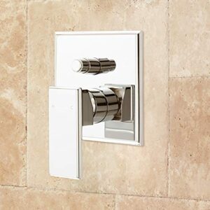 Signature Hardware 934431-7.75-1.8 Ryle Pressure Balanced Shower System with 7-3/4" Rain Shower Head and Hand Shower - Rough In Included