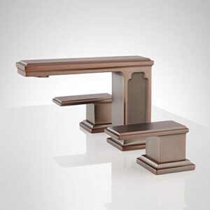 Signature Hardware 934429 Ryle 1.2 GPM Widespread Bathroom Faucet with Drain Assembly