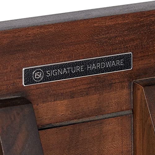 Signature Hardware 953344-30-RUMB-1 Aliso 30" Free Standing Single Vanity Cabinet Set with Wood Cabinet, Vanity Top and Rectangular Undermount Sink - Single Faucet Hole