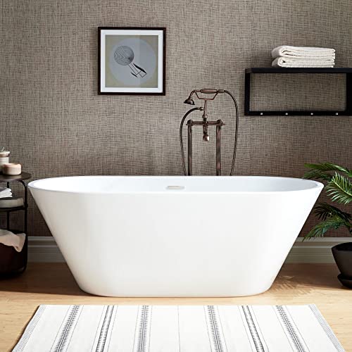 Signature Hardware 948787-70 Danae 70" Acrylic Soaking Tub