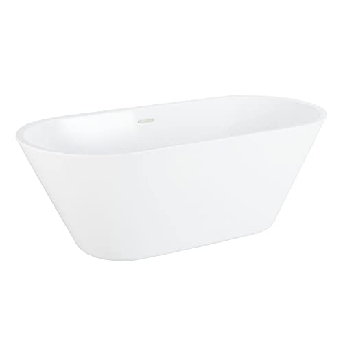 Signature Hardware 948787-70 Danae 70" Acrylic Soaking Tub