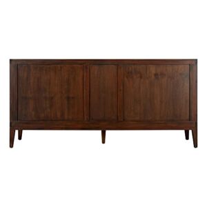 Signature Hardware 482479 Aliso 72" Single Vanity Cabinet Only with Teak Cabinet - Less Vanity Top