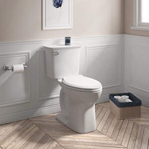 American Standard 5503A00B.020 Slow Elongated Closed Front Toilet Seat, White