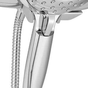 American Standard 9038254.002 Spectra Plus Duo 4-Function 2-in-1 Handheld and Fixed Shower Head 1.8 GPM, Polished Chrome