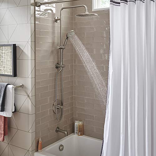 American Standard 9035804.295 Spectra Versa System with Rain Showerhead and Hand Shower, 2.5 GPM, Brushed Nickel