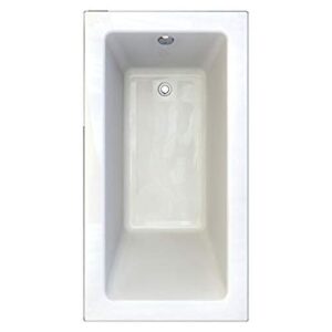 american standard 2932002-d2.020 studio drop-in bathing pool bathtub 60 in. x 32 in. white