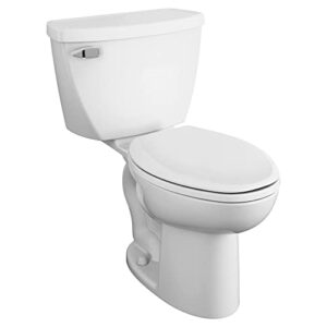 american standard 2467016.020 cadet right height elongated pressure assisted toilet, 1.6 gpf, white