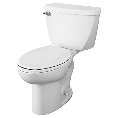 American Standard 2467016.020 Cadet Right Height Elongated Pressure Assisted Toilet, 1.6 GPF, White