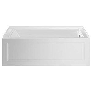 American Standard 2544102.02 Town Square S 60"x32" Bathtub-Right Drain, White