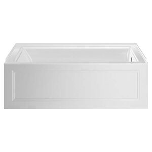 American Standard 2544102.02 Town Square S 60"x32" Bathtub-Right Drain, White