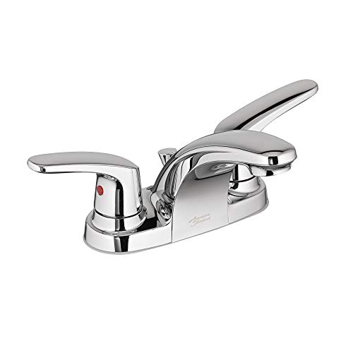 American Standard 7075200.002 Colony Pro Two-Handle Centerset Bathroom Faucet, 1.2 GPM, Polished Chrome