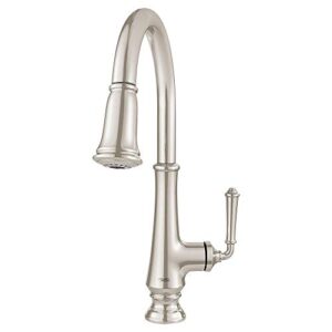 american standard 4279300.013 delancey pull-down kitchen pn, polished nickel