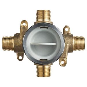 american standard ru101 flash shower rough-in valve with universal inlets and outlets, unfinished