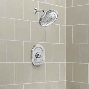 American Standard TU440507.295 Quentin Trim Kit with Water-Saving Shower Head and Cartridge, Brushed Nickel