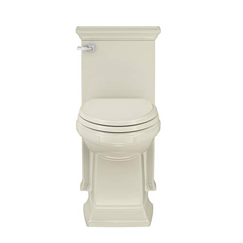 American Standard 2851A104.222 Town Square S Right Height Elongated One-Piece Toilet with Seat, Linen