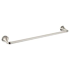 american standard 7052024.013 delancey -towel bar, 24 inch, polished nickel