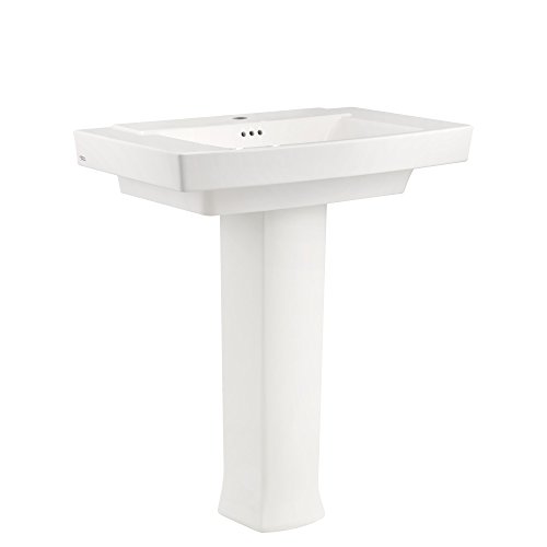 American Standard 0328100.020 Townsend Pedestal Sink - Center Hole Only, White