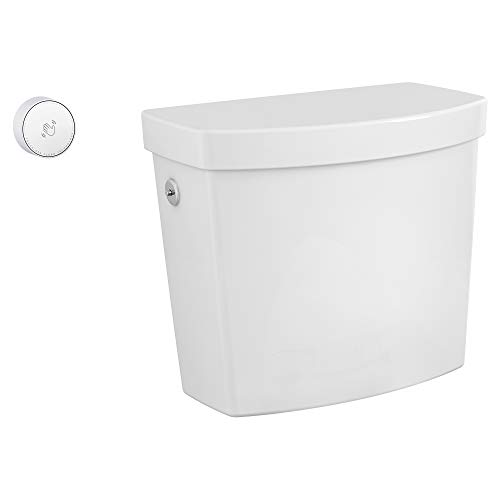 American Standard 4000709.020 Cadet Touchless 1.28 GPF Single Flush Toilet Tank Only, White