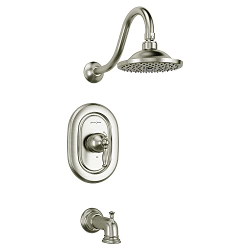 American Standard TU440502.295 Quentin Tub and Shower Trim Kit with Cartridge, Brushed Nickel