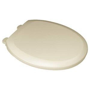 american standard 5320b65ct.021 champion slow-close round front toilet seat, bone