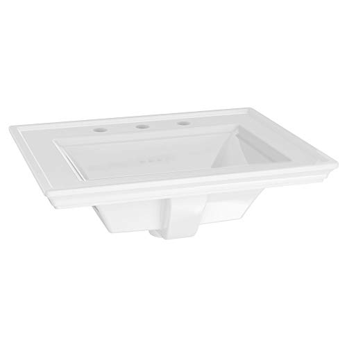 American Standard 1203008.020 Town Square S Countertop Sink, 8-inch Centers, White