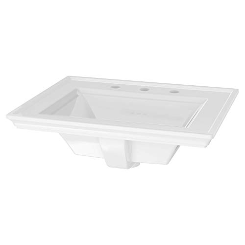 American Standard 1203008.020 Town Square S Countertop Sink, 8-inch Centers, White