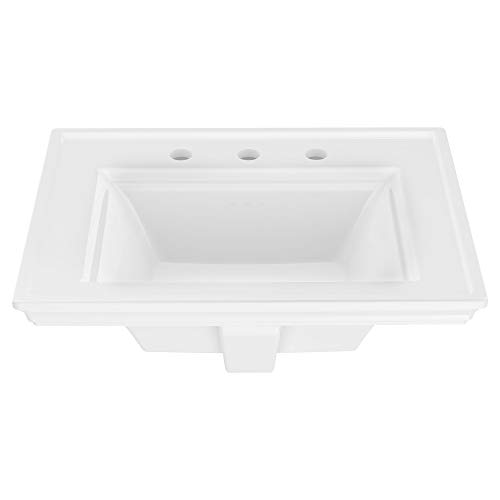 American Standard 1203008.020 Town Square S Countertop Sink, 8-inch Centers, White