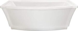 american standard 2692004.02 american standard 2692.004 estate 68″ freestanding soaking bathtub with center drain