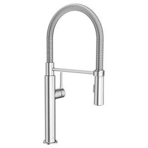 american standard 4803350.075 studio s semi professional pull-down kitchen faucet, stainless steel