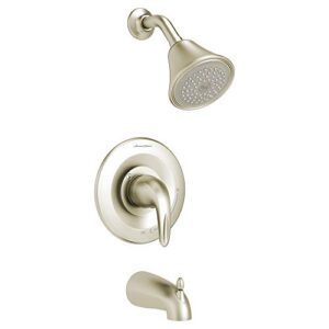 american standard tu385502.295 reliant 3 tub and shower faucet with cartridge, brushed nickel