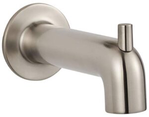 american standard 8888318.295 studio s slip-on diverter tub spout, brushed nickel