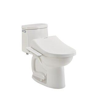 American Standard 8013A80GPC-020 Advanced Clean AC 1.0 Spa let Bidet Seat With Side Panel Operation