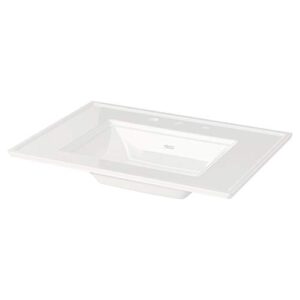 American Standard 298008.02 Town Square S Vanity Top-8" Centers, White