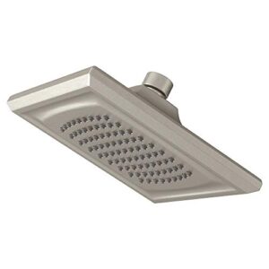 American Standard 1660516.295 Town Square S Fixed Showerhead with 2.5 GPM, Brushed Nickel