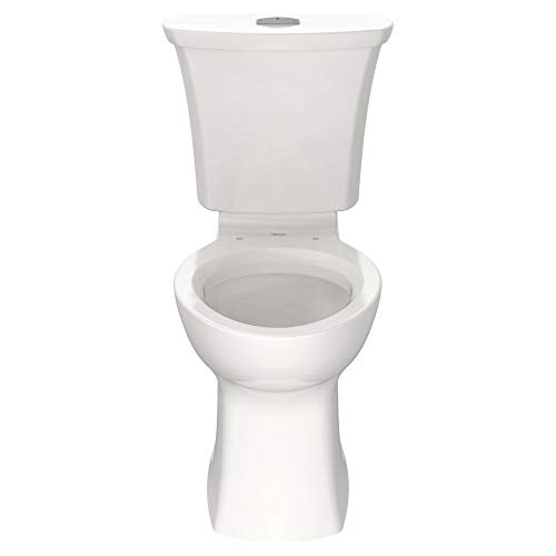 American Standard 204AA200.020 Edgemere Right Height Elongated Dual Flush Toilet, White