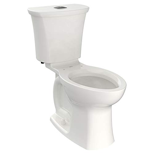 American Standard 204AA200.020 Edgemere Right Height Elongated Dual Flush Toilet, White