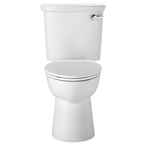 American Standard 238AA115CP.020 Two-Piece 1.28 GPF Elongated Toilet without Seat, White