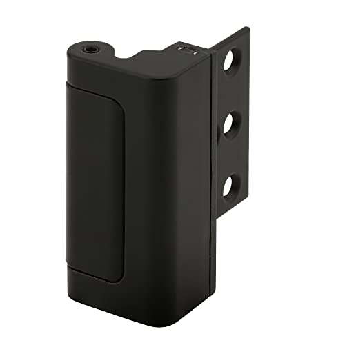 Prime-Line U 11449 Door Reinforcement Lock, Matte Black