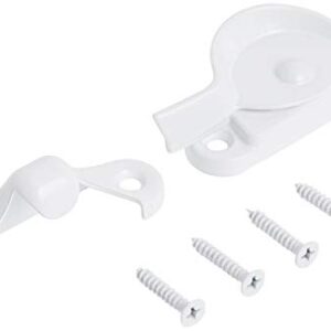 Prime-Line F 2620 Spring Cam Action Window Sash Lock, White, Pack of 36