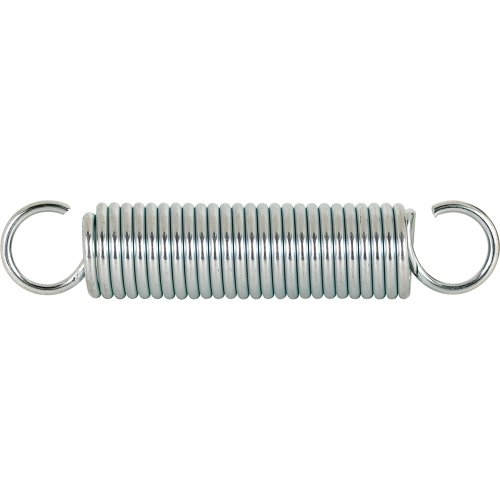 Prime-Line SP 9629 Extension Spring, 1-1/4 inch by 6-1/2 inch - .162 Diameter, Nickel