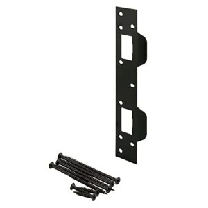 prime-line u 11452 door strike, matte black