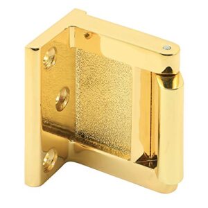 Prime-Line MP4933 Hotel Door Blocker/ Door Stop in Bright Brass, Gold