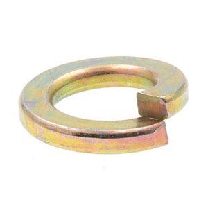 prime-line 9119260 medium split lock washers, 1/2 inch, grade 8 yellow zinc plated steel, (10-pack)