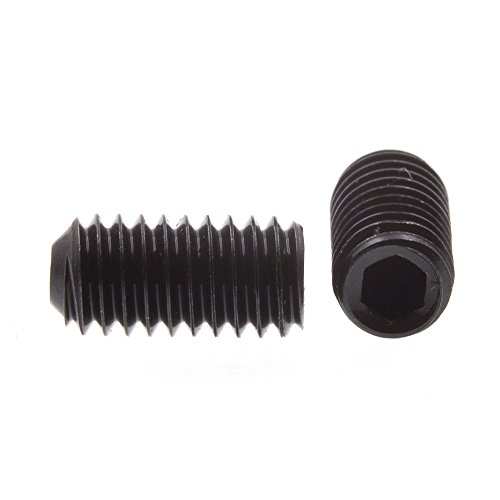 Prime-Line 9185804 Socket Set Screws, Metric, M4-0.7 X 8MM, Black Oxide Coated Steel, (10-pack)