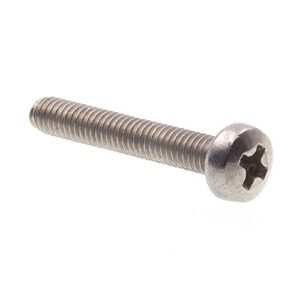 prime-line 9130870 machine screws, metric, pan head, phillips drive, m2.5-0.45 x 16mm