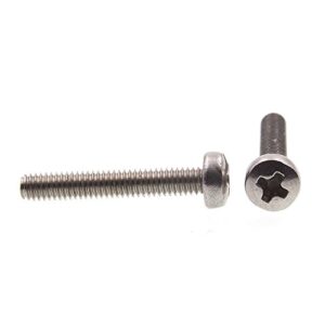 Prime-Line 9130870 Machine Screws, Metric, Pan Head, Phillips Drive, M2.5-0.45 X 16MM