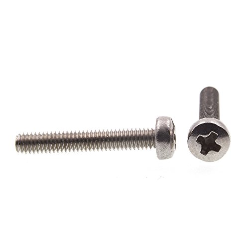 Prime-Line 9130870 Machine Screws, Metric, Pan Head, Phillips Drive, M2.5-0.45 X 16MM