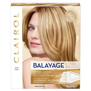 clairol nice’n easy balayage permanent hair dye, blondes hair color, pack of 1