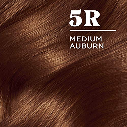 Clairol Nice'n Easy Permanent Hair Dye, 5R Medium Auburn Hair Color, Pack of 1