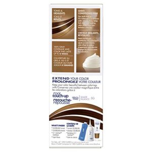 Clairol Nice'n Easy Liquid Permanent Hair Dye, 5G Natural Medium Golden Brown Hair Color, Pack of 3(Packaging May vary)